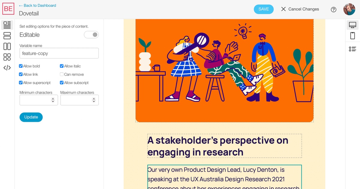 Build on-brand forms for any platform - Blocks Edit